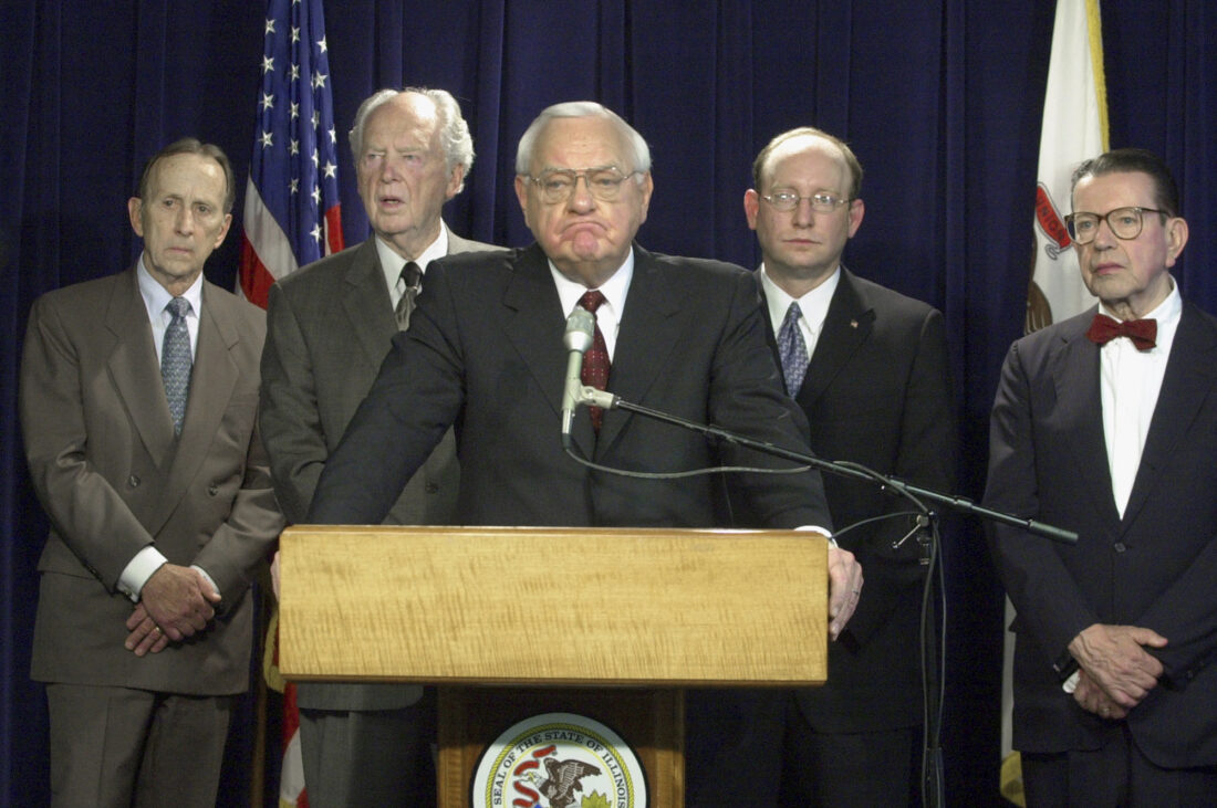 Former Illinois Gov. George Ryan dies at 91. He halted executions and ...